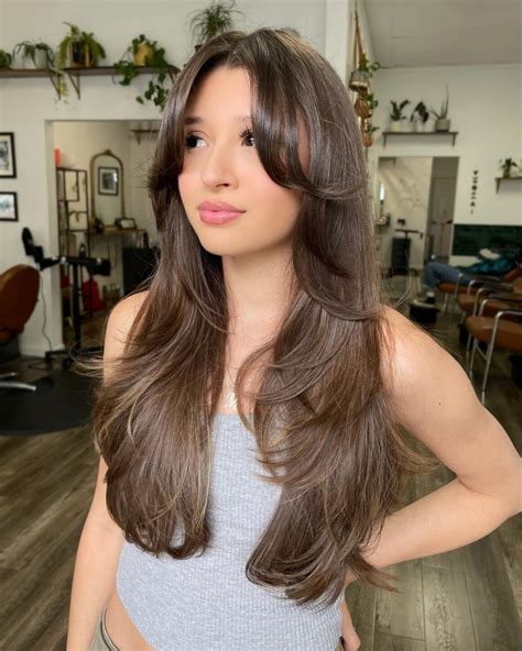 20 Whispy Curtain Bangs With Long Hair Ideas Thrivenaija