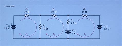 Solved Write The Node Voltage Equations For The Figure Below