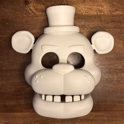 🎃 Freddy Fazbear Mask Fnaf Five Nights At Freddys・ Stl File For 3d