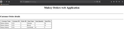 MuleSoft As Web Server For Web Application Mulesy