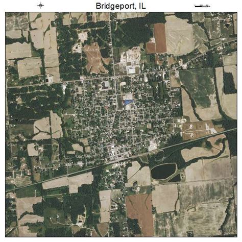 Aerial Photography Map Of Bridgeport Il Illinois