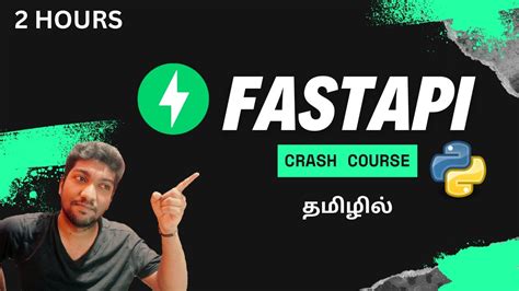 Fastapi Crash Course In Tamil 🔥 Build Rest Api With Python