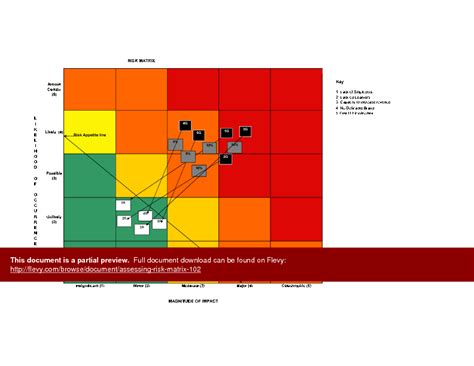 Assessing Risk Matrix Excel Risk Matrix Business Continuity Planning Business Continuity