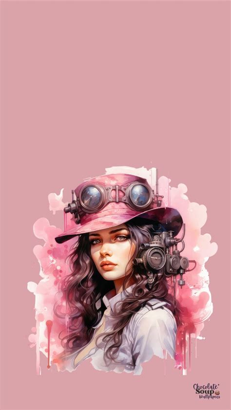 Pink Steampunk Girl Wallpaper Steampunk Fashion Steampunk Girl Girl