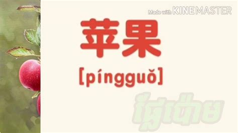 29💕水果名称ឈ្មោះផ្លែឈើ 苹果🍎 香蕉🍌 葡萄🍇火龙果 Youtube
