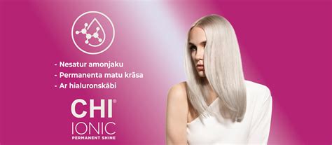 Chi Ionic Professional Matu Krāsošanas Sistēma Bezamonjaka Matu Krāsas