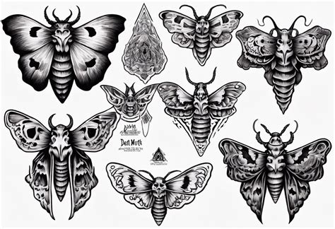 Moth Tattoo Ideas Tattoosai
