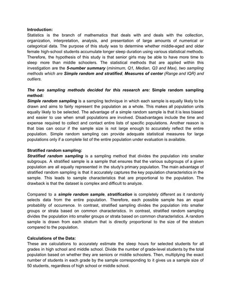 Statistics Mathematics Year 11 Sace Thinkswap