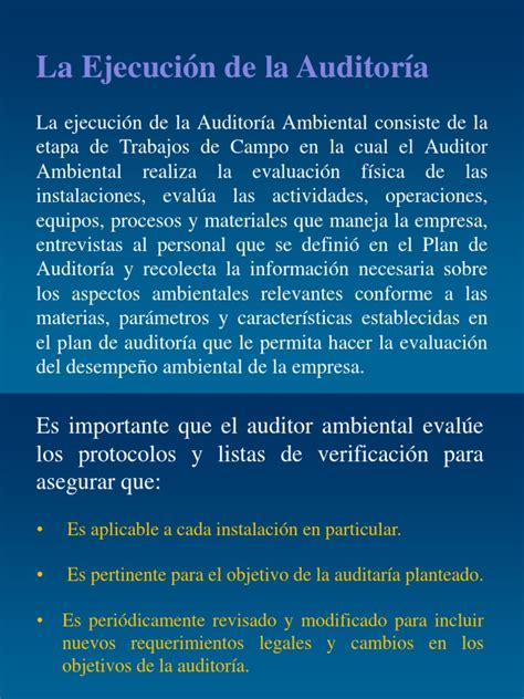Ejecución De La Auditoríadocx