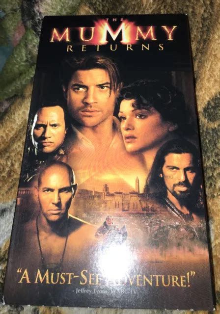 Mummy Returns The Vhs Brendan Fraser Arnold Vosloo Eur 892 Picclick It