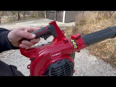 Broken Toro Powervac 51988 Leaf Blower Fixed New Eby Chinse Carb