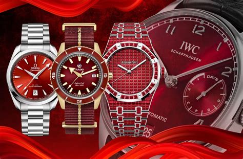 10 Best Red Dial Watches For Stunning Powerful Professionals