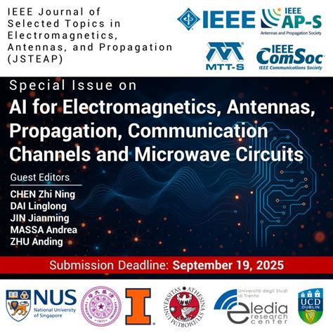 Specialissue Research Ai Machinelearning Antennas Electromagnetics Communications Rf
