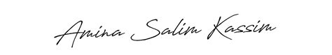 86 Amina Salim Kassim Name Signature Style Ideas Latest E Sign