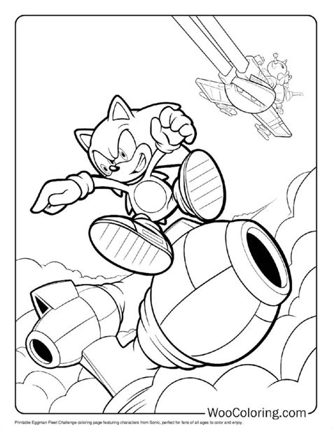 Sonic Eggman Coloring Pages 2025