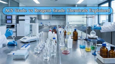 Acs Grade Vs Reagent Grade Chemicals Explained Gsp Chem