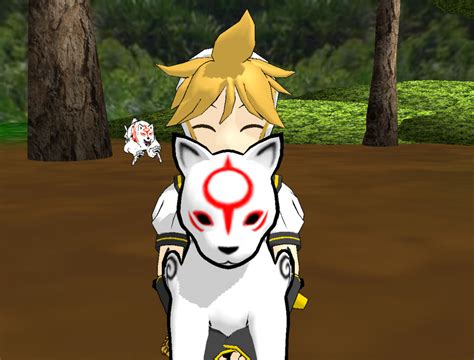 Mmd Introducing Chibiterasu By Rubexbox On Deviantart