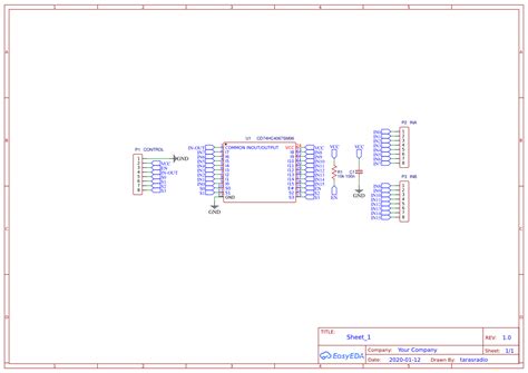 Cd74hc4067 Board Oshwlab