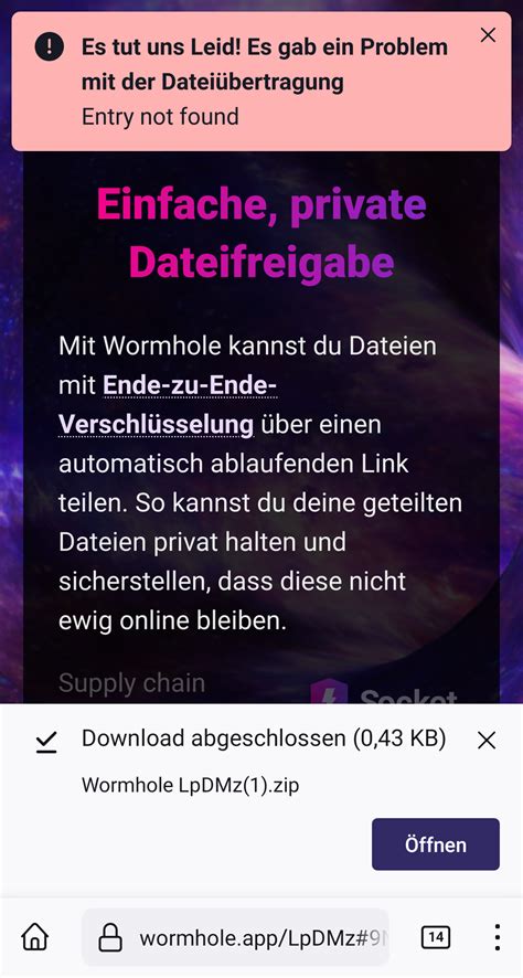 Wormholeapp Site Is Still Not Usable In Firefox For Android · Issue 126095 · Webcompatweb