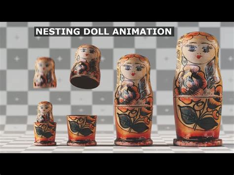 Free Video Blender Nesting Doll Animation From Pixxo 3d Class Central