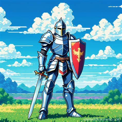 Knight 8 Bit Sprite Sheet Running Animation Prompts Stable Diffusion Knight 8 Bit Sprite Sheet Running Animation Prompts Stable Diffusion