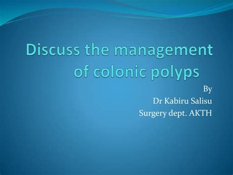 Jnet Classification Of Colo Rectal Polyps Pptx