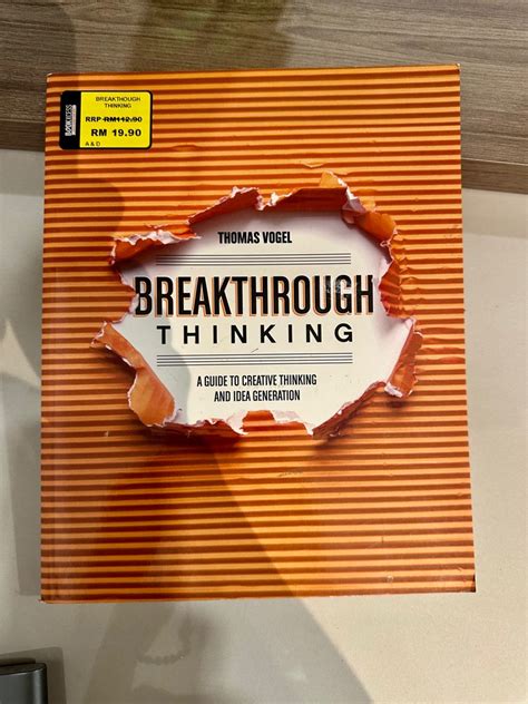 Breakthrough Thinking Hobbies And Toys Books And Magazines Textbooks On