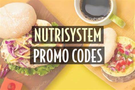 Nutrisystem Promo Code Effective Weight Loss At A Lower Cost