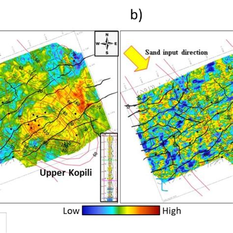 Horizon Slices Generated At The Upper Kopili Level Extracted From The