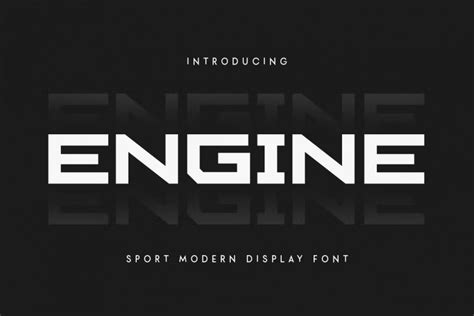 Engine Font Free Font