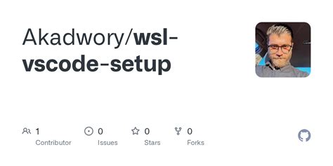 Github Akadworywsl Vscode Setup