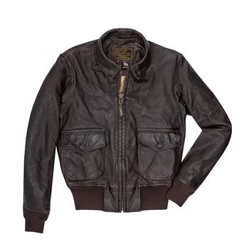 Cockpit Usa Navy Carrier Pilots Jacket Brown Usa Made