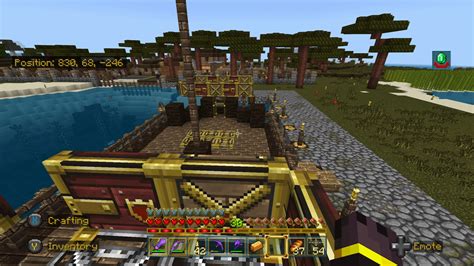 I Tried Building A Medieval Cog Rminecraft