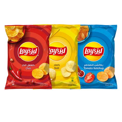 Lays Chips Assorted Value Pack 3 X 155 G Online At Best Price Lulu الإمارات