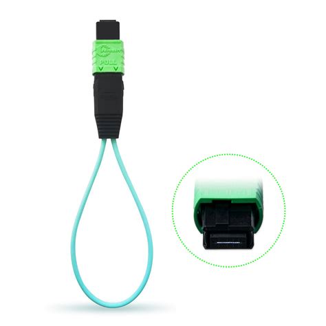 16 Fiber Mtp Mpo Apc Female Loopback Tester Multimode Om4 Low Loss Lightoptics®