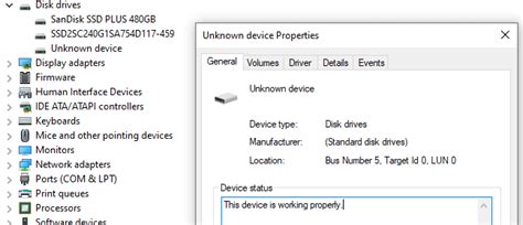Ssd Showing As Unknown Device In Device Manager Techsupport