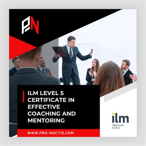 Ilm Level 7 Certificate In Effective Coaching And Mentoring