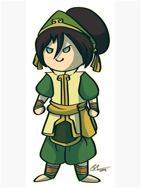 Toph Poster For Sale By Epikbecky Redbubble