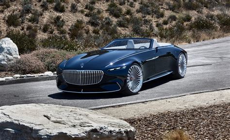 Vision Mercedes Maybach 6 Cabriolet Photos And Info News Car And Driver