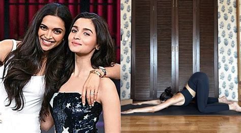Deepika Padukone Asks Fans To Guess The Name Of A Yoga Pose Alia Bhatt Gets It Right