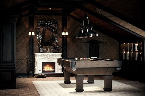 Interior Visualization In Modern Classic Style On Behance
