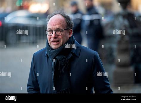 Amsterdam The Netherlands 15th January 2024 Guests Arrive At Palace On