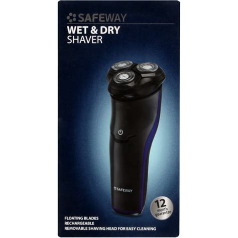 Safeway Wet And Dry Rechargeable Shaver Clicks