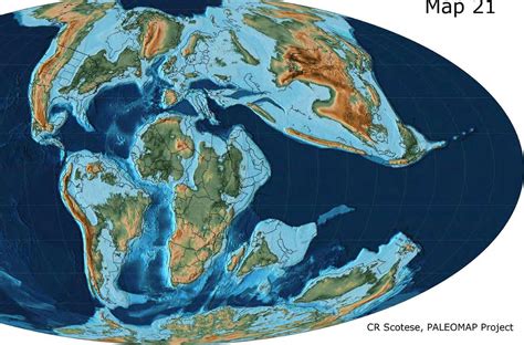 Figure 16 From Atlas Of Late Cretaceous Paleogeographic