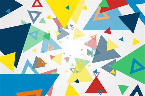 Colorful Geometric Abstrack Background With Triangle Shape Pattern 10178265 Vector Art At Vecteezy