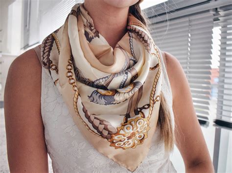 Silk Scarf Tutorial 5 Ways To Style It Outlandish