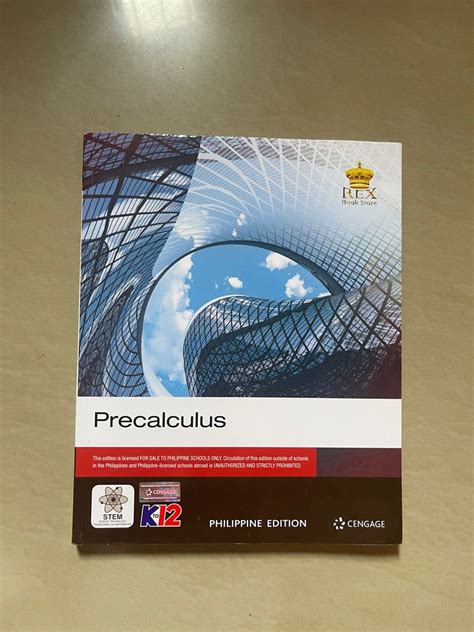 Pre Calculus Book Hobbies And Toys Books And Magazines Textbooks On