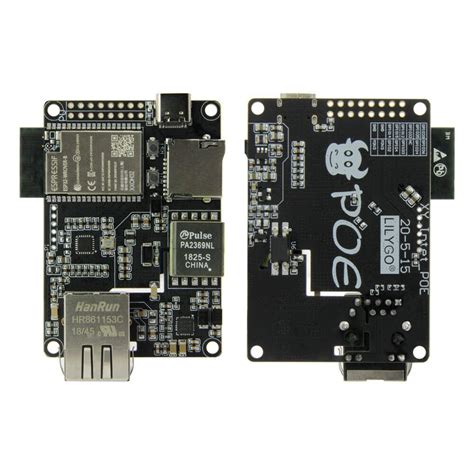 Ttgo T Internet Poe Expansion Board Esp32 Wroom Lan8720a Chip Ethernet Adapter Programmable Hardware