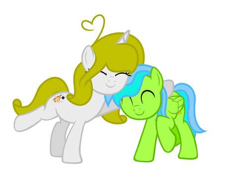 Mlp Hug By Aniakucyk On Deviantart