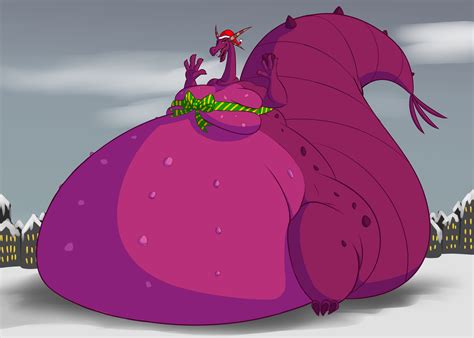 Rule 34 Bartok The Magnificent Bbw Big Belly Christmas Cursereaper Dragon Dragoness Fat Tail